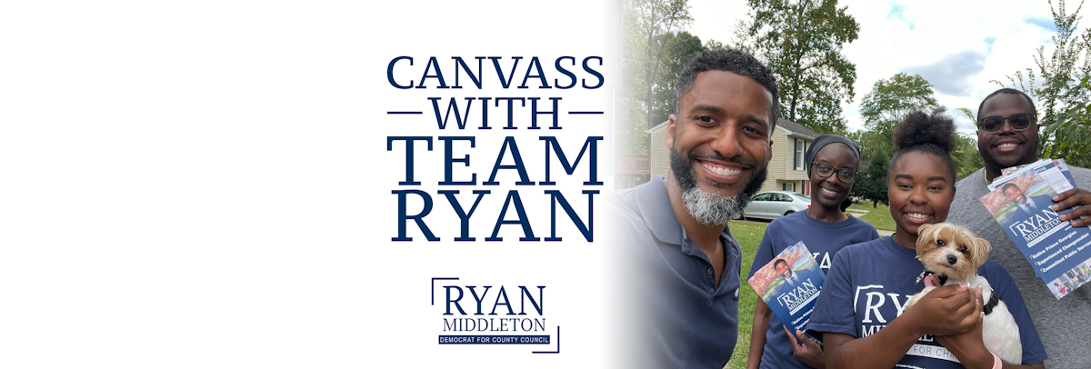 Knock Doors with Ryan Middleton! · Ryan Middleton for County Council